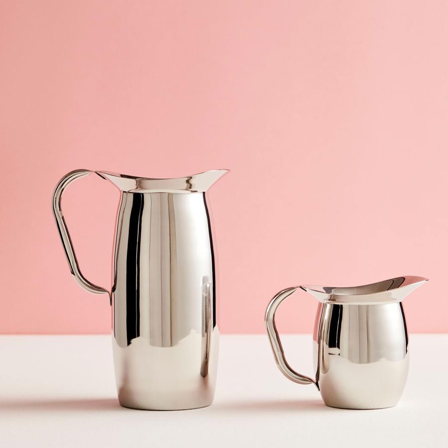 Indian Steel Pitcher Tall - Kontrast Interiør